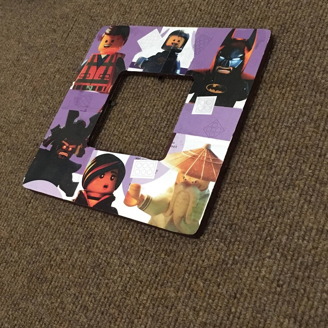 LEGO (TM) Inspired Comic Themed Square Decoupage Picture Frame - Etsy
