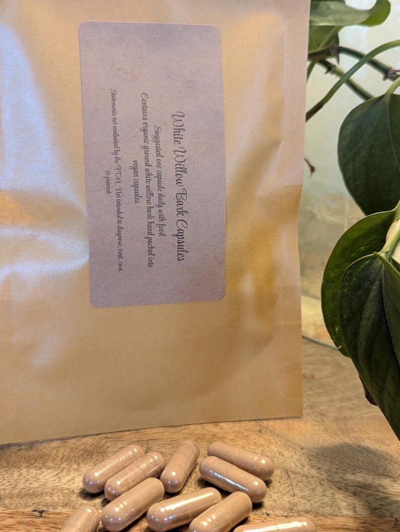 White Willow Bark Capsules - Etsy