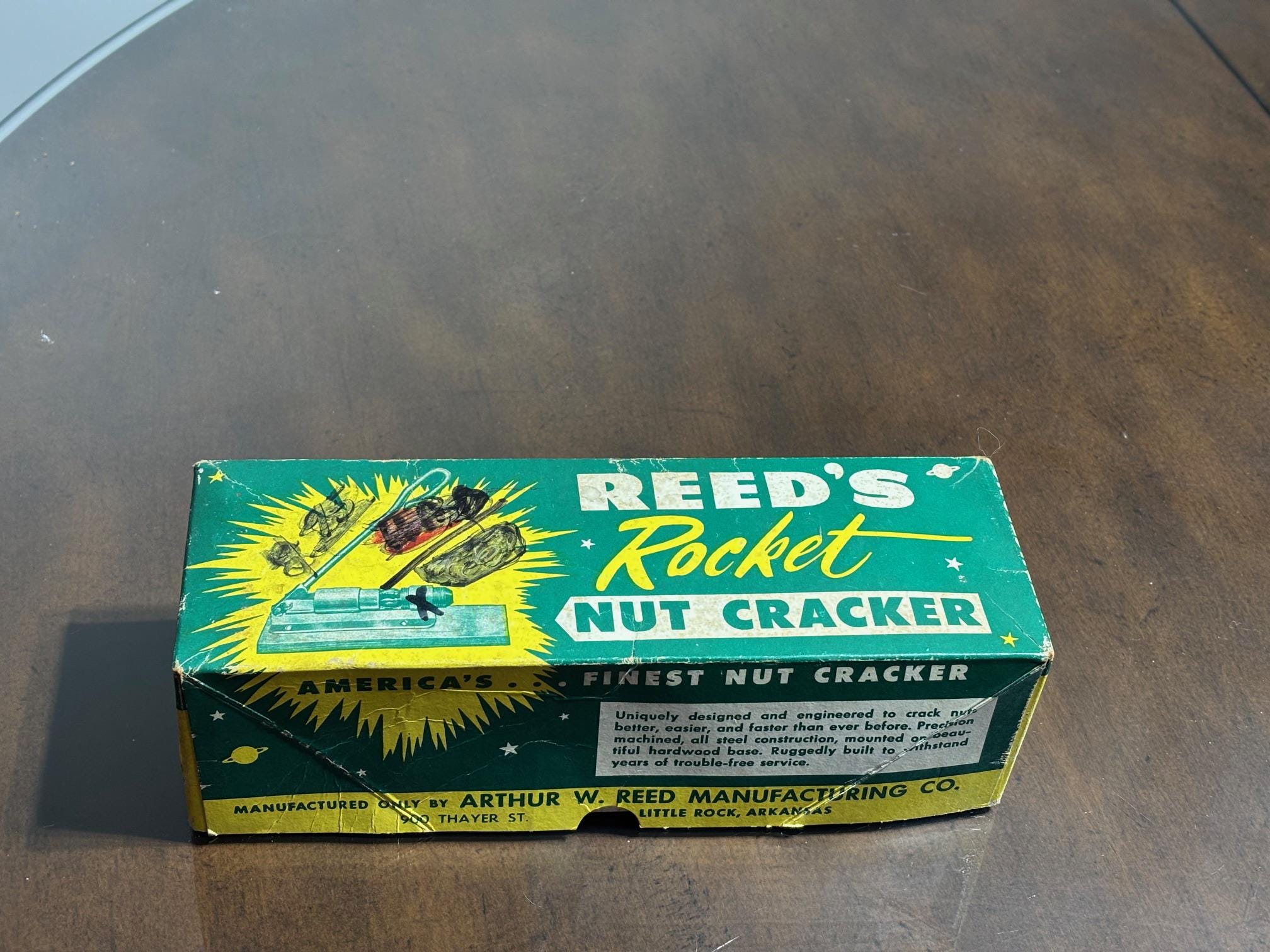 Reed's Rocket Steel Nut Cracker in Original Box - Etsy