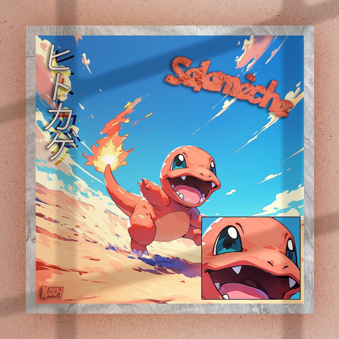First Generation Pokemon Poster Charmander Poster or Customizable ...