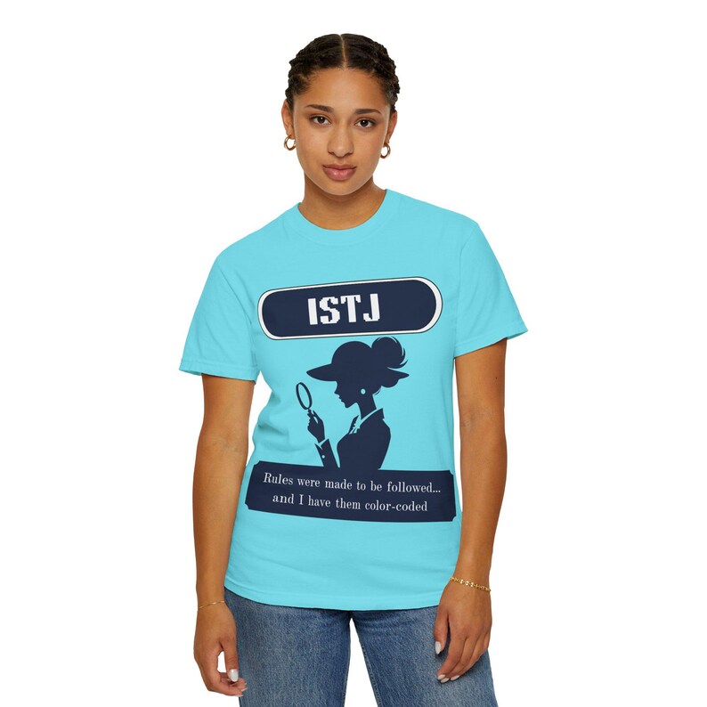ISTJ Myers Briggs Personality Type (short-sleeve Unisex T-shirt) Funny ...