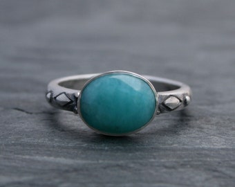 Ocean Blue Ring - Etsy