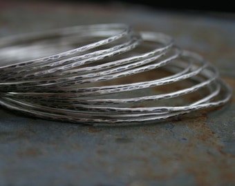 Twelve 14k Gold Filled Bangles Set of 12 Stacking Bracelets | Etsy