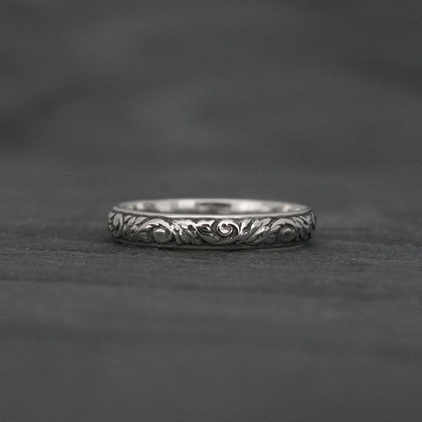 Etched Silver - Etsy