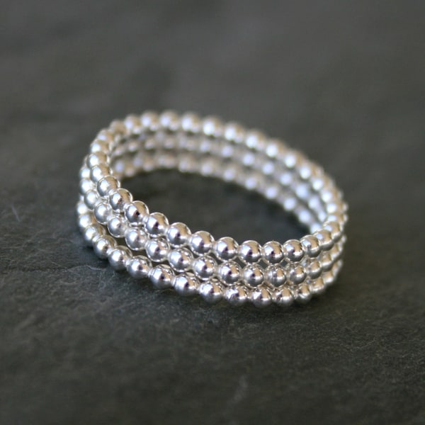 Stacking Silver Ring - Etsy