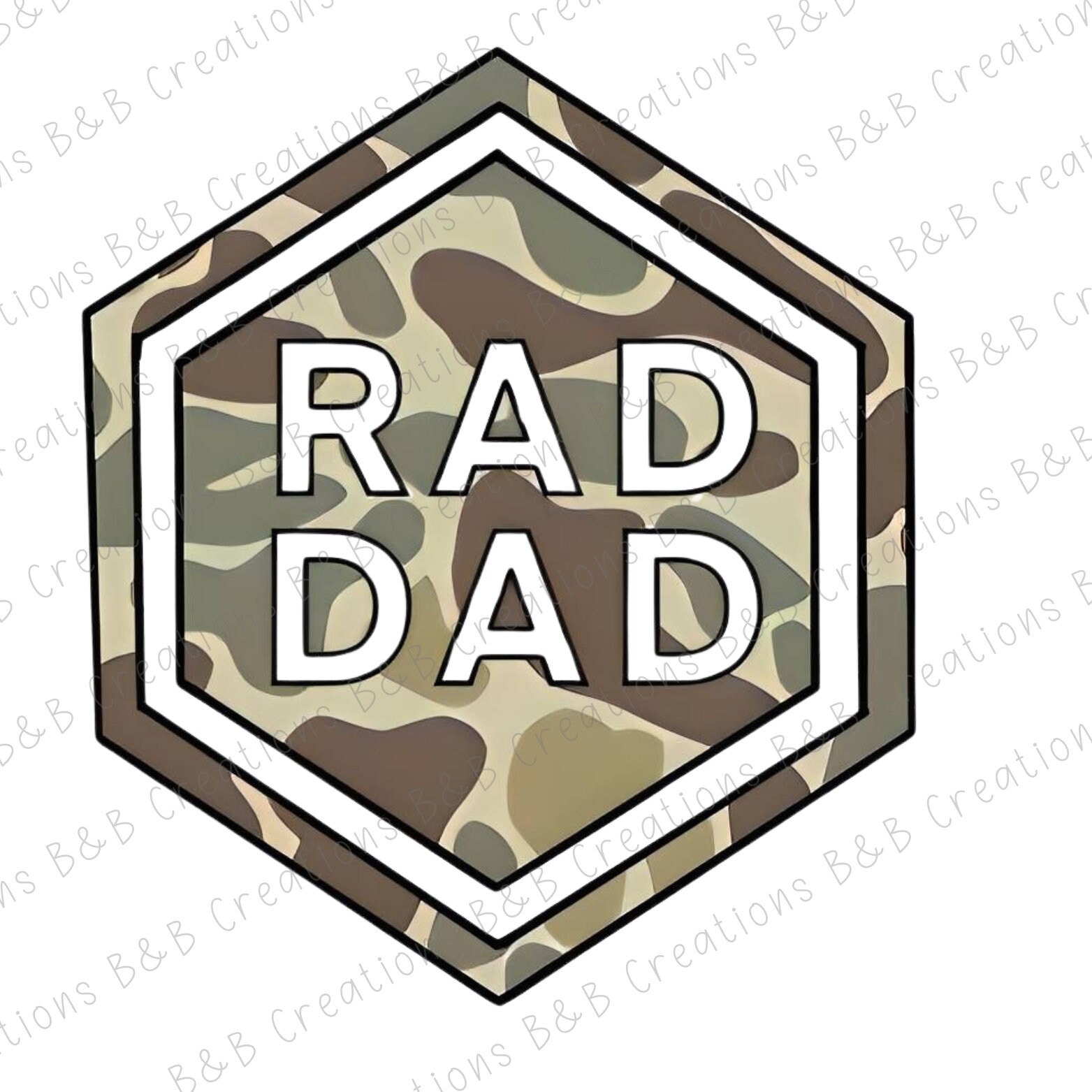 Rad Dad Old Camo | PNG | Hunting | Country | Sublimation | DTF - Etsy