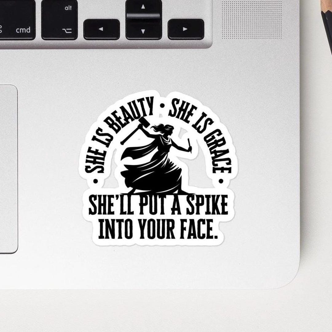 Sassy Jael Judges 4 Bubble-free Kiss Cut Sticker | Bible Character ...