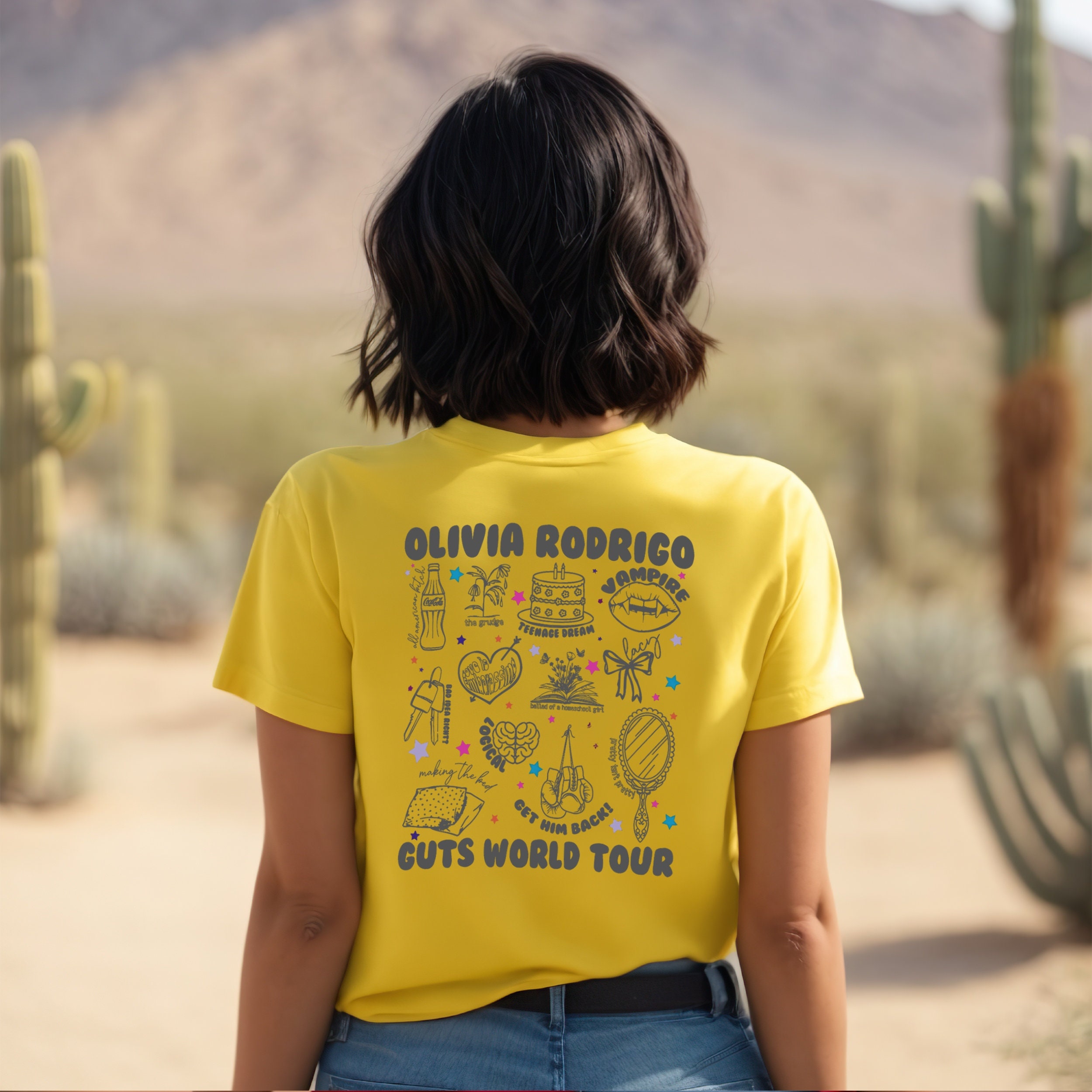 Olivia Rodrigo Guts World Tour Shirt Guts Tour 2024 Shirt Concert