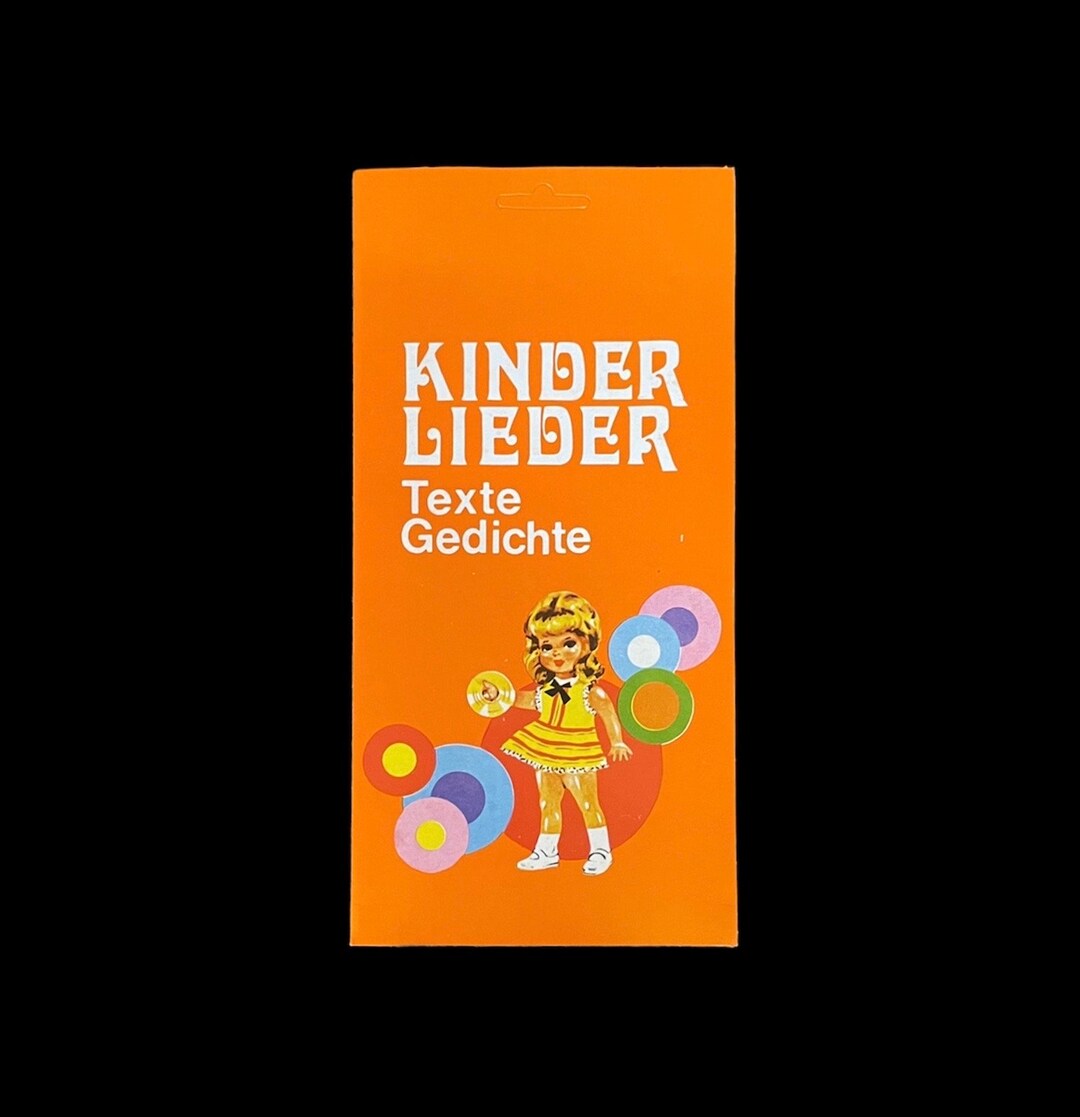 8 Colorful Mini Records for Vintage Talking Dolls Songs and Poems ...