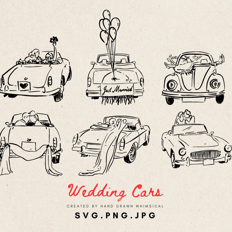 Wedding Car - Etsy
