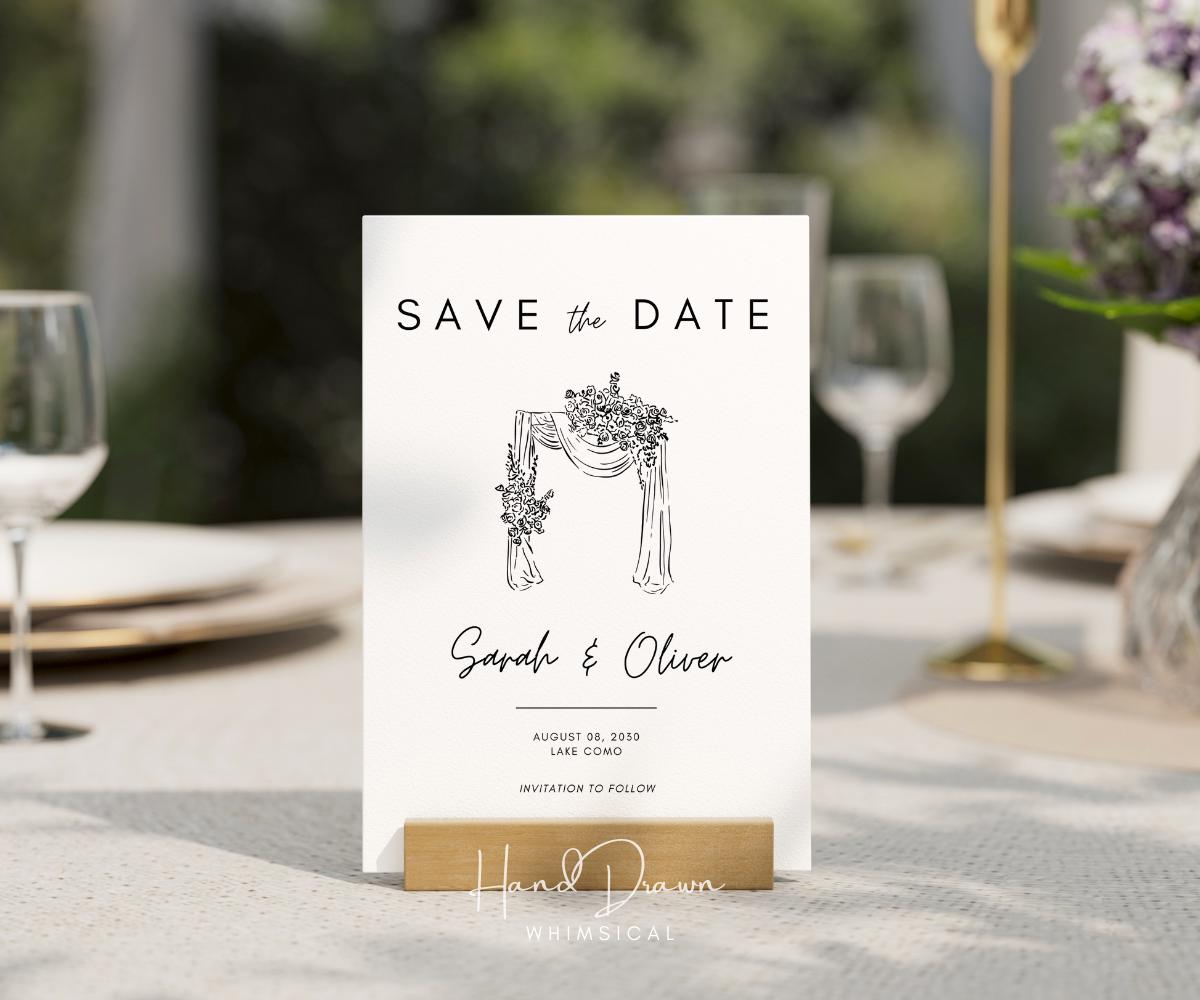 Wedding Arch SVG - Whimsical Hand-drawn Wedding SVG & PNG Files - Etsy