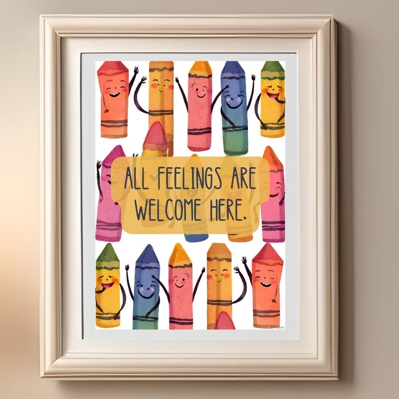 All Feelings Are Welcome - Etsy