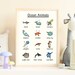 Ocean Animals Poster, Educational Poster, Preschool Classroom Decor ...