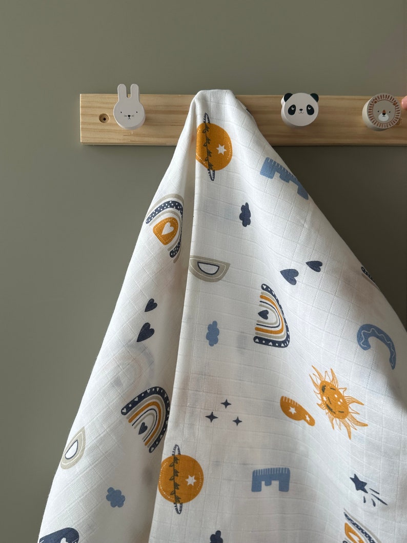 Organic Muslin Changing Mat, Baby Blanket, %100 Cotton Newborn Gifts ...