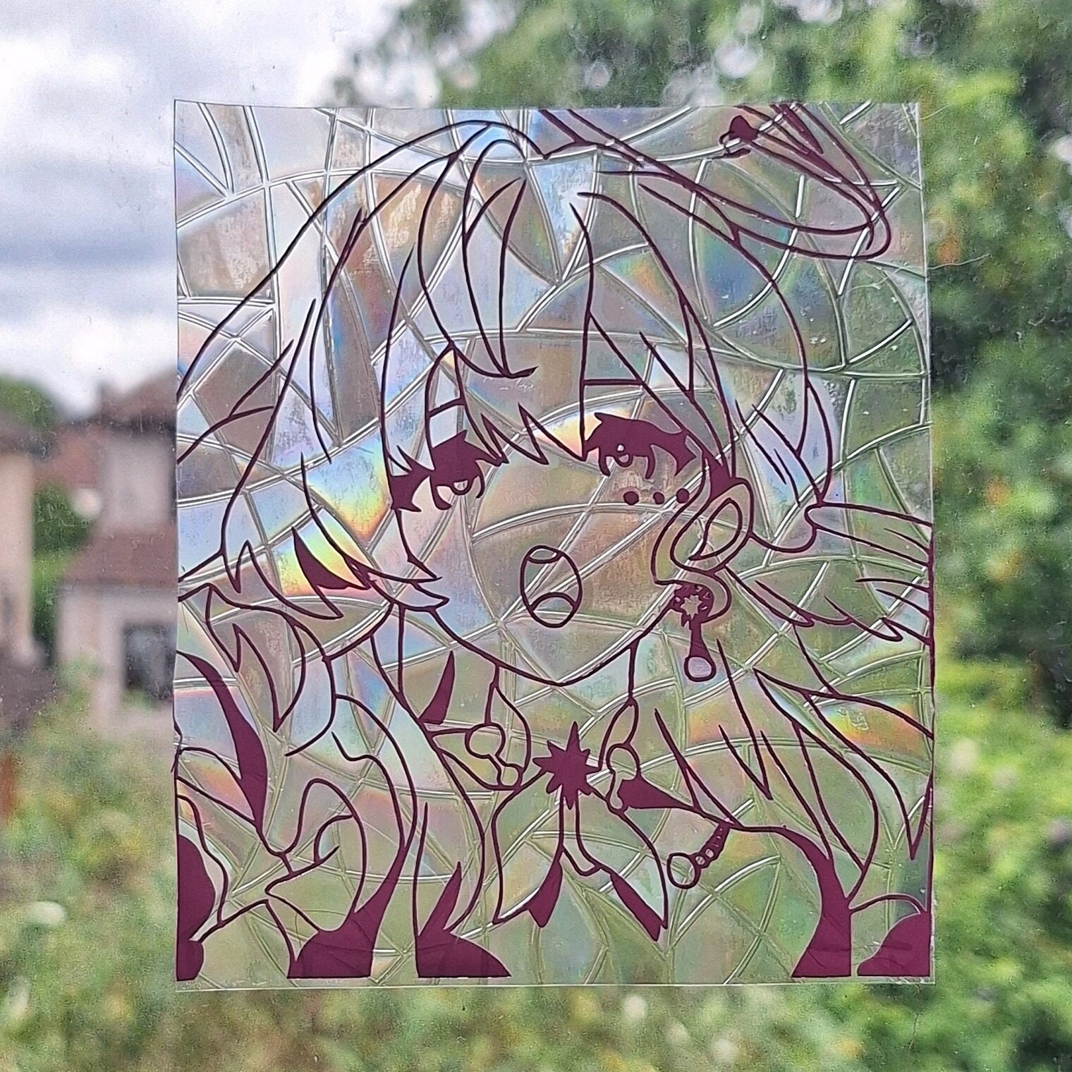 Custom Character Window Decal / Sticker / Laptop / Car Sticker / Decal ...