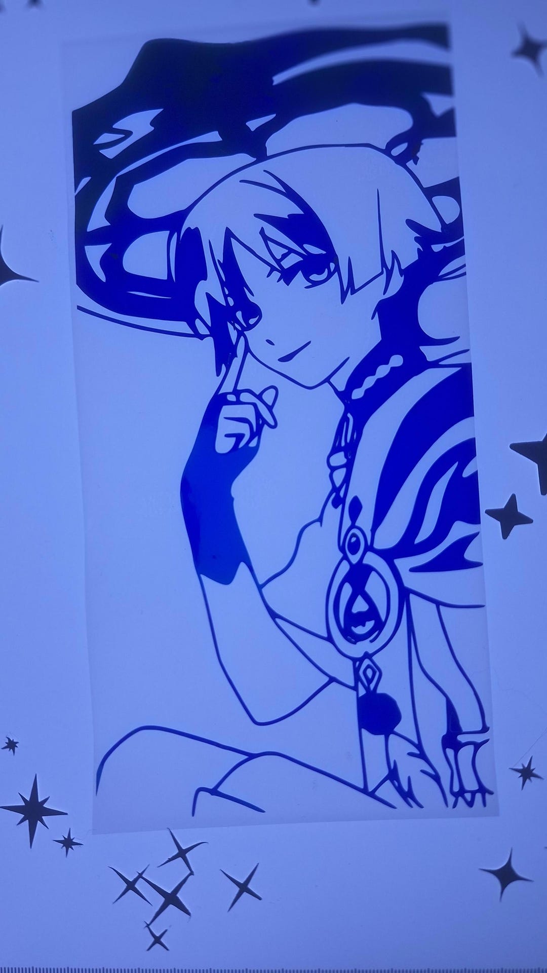 Genshin Impact Scaramouche Window Decal , Sticker , Laptop, Car Sticker ...
