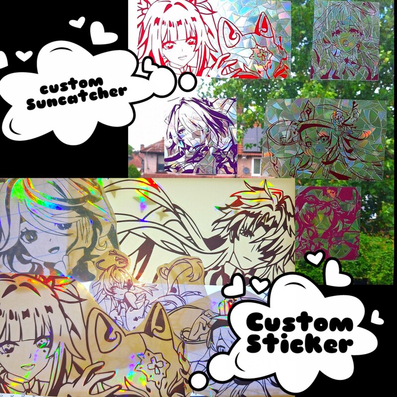 Anime Car Decal - Etsy
