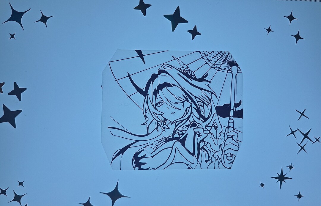Honkai Star Rail Acheron Window Decal / Sticker / Laptop / Car Sticker ...