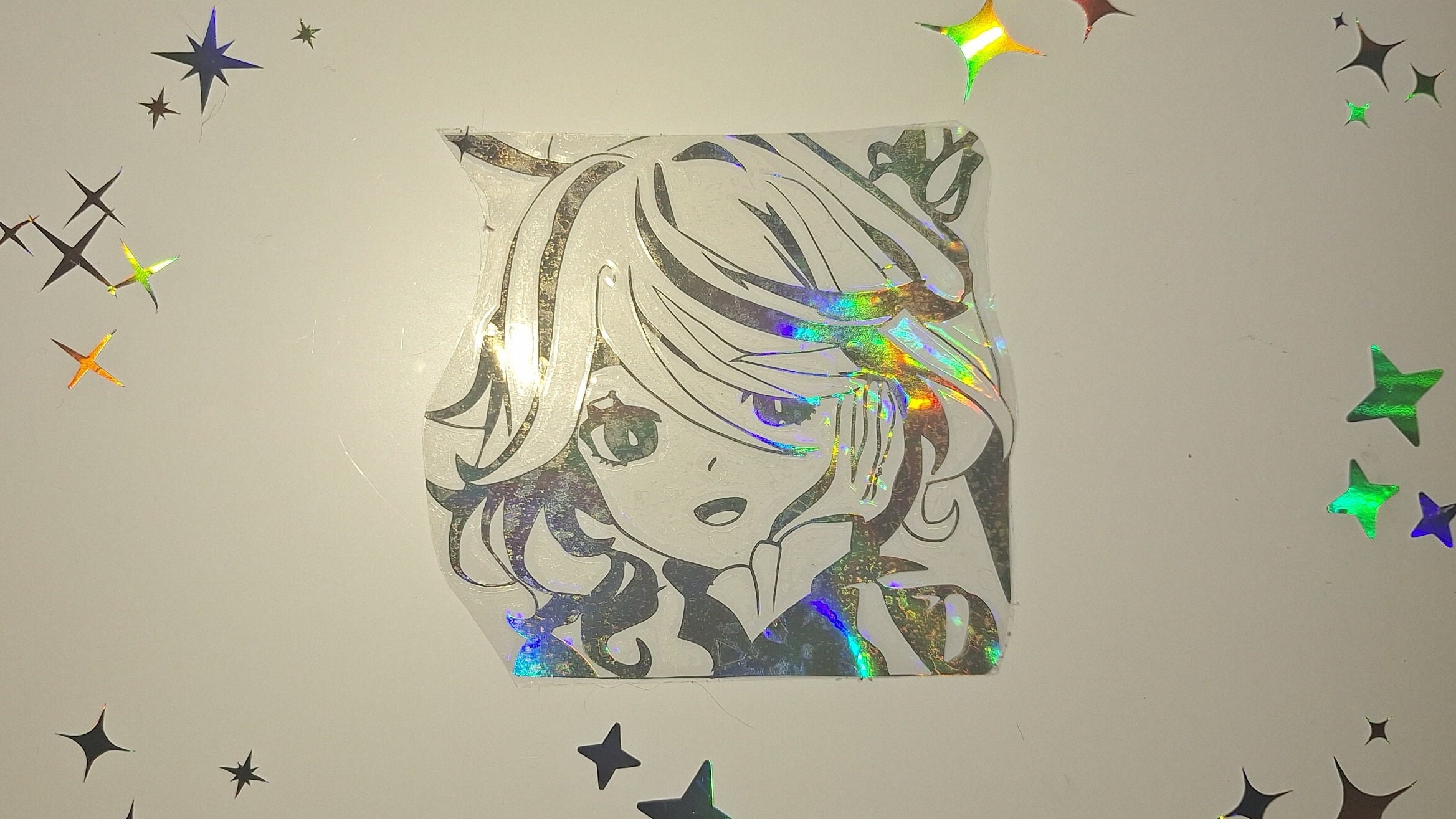 Genshin Impact Furina Window Decal / Sticker / Laptop / Car Sticker ...