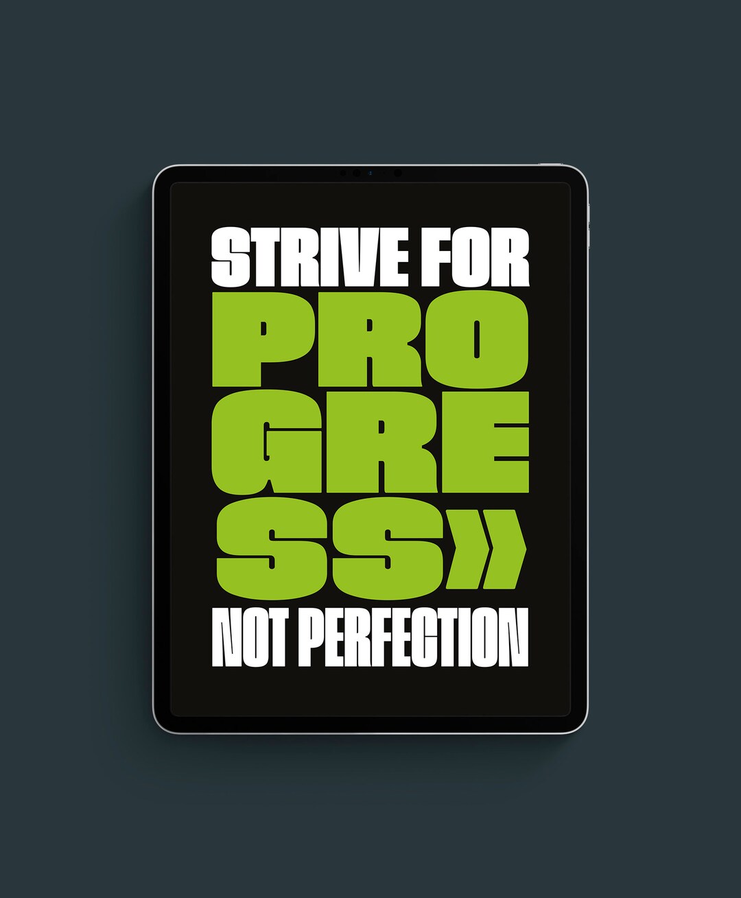 Motivational Fitness iPad Wallpaper | Screen Background | Set of Three ...