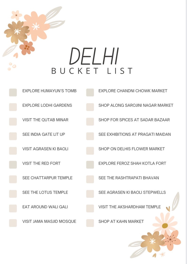 Ultimate Bucket List Digital Download - Etsy