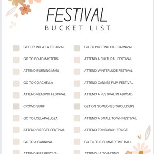 Ultimate Bucket List Digital Download - Etsy