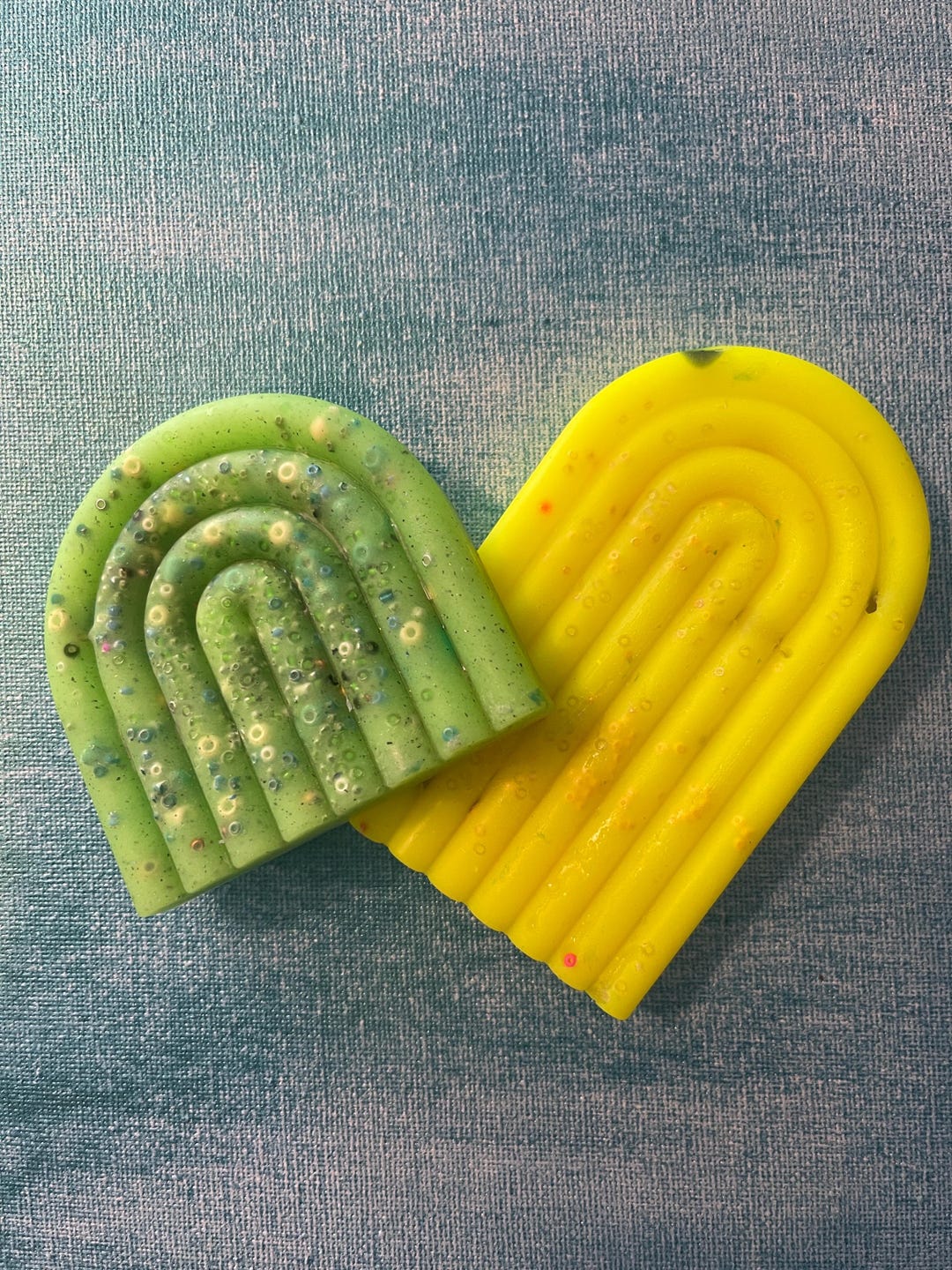 Set of 2 Pick Pads ASMR Silicone Toy for OCD and Anxiety. Handmade ...