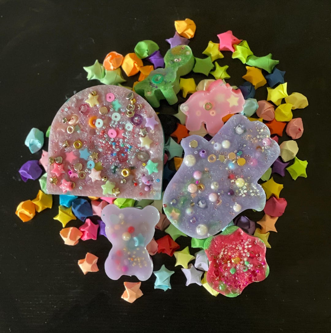 Set of 4 Picky Pads, ASMR Silicone Toy for OCD and Anxiety. Handmade ...