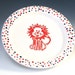 Kids Plate, Children's Pottery, Small Lion Plate, Kids Dishes - Etsy