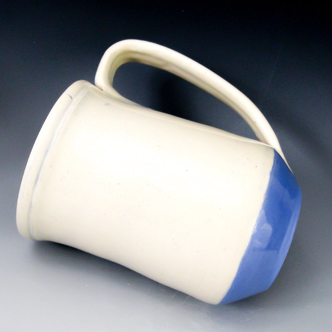 Simple White Mug, Ceramic Mug, Handmade Coffee Mug, Pottery Mug, Tea ...