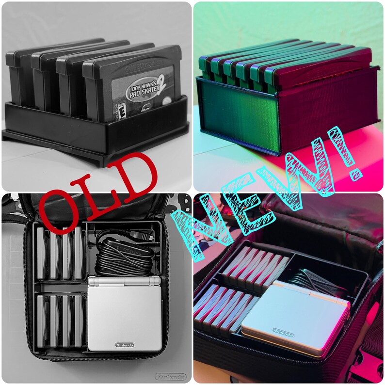 Gameboy Advance Cartridge Holder Case - Etsy