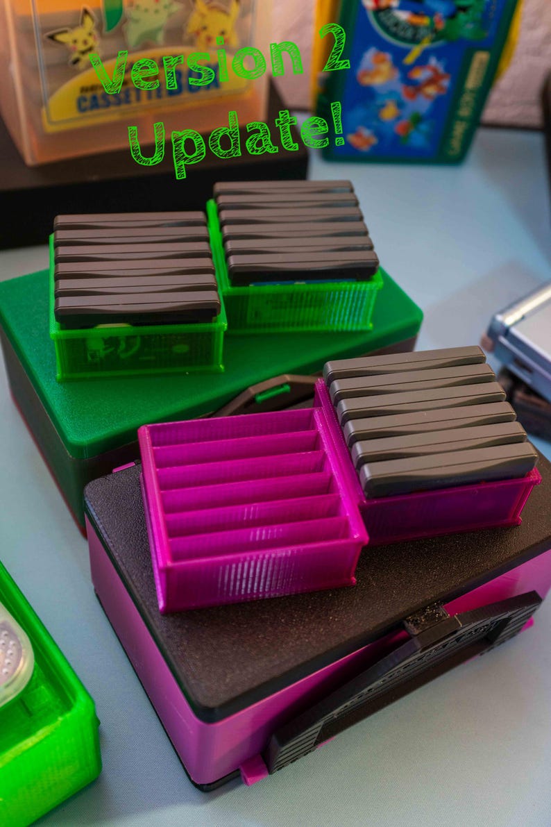 Gameboy Advance Cartridge Holder Case - Etsy