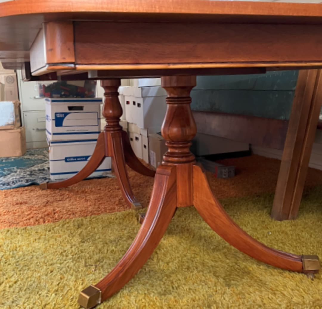 Duncan Phyfe 1920s Dining Table - Etsy