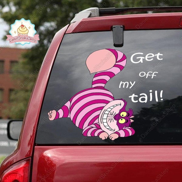 Cheshire Cat Decal - Etsy