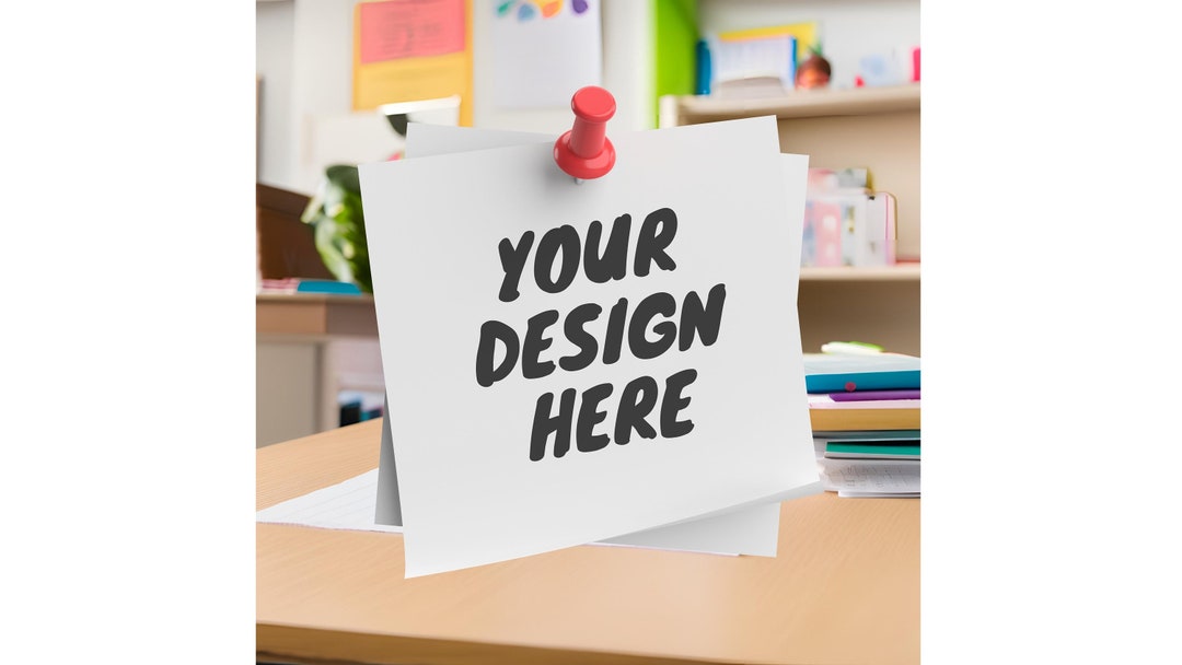 Sticky Note Mockup, Post It Note Mockup, Stationery Mockup Post-its ...