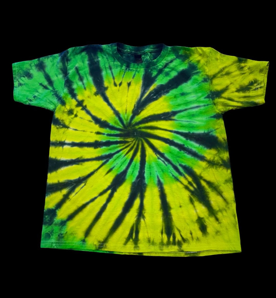The Sour Apple Tie Dye | Tie Dye T-shirt | Green Tie Dye Shirt - Etsy