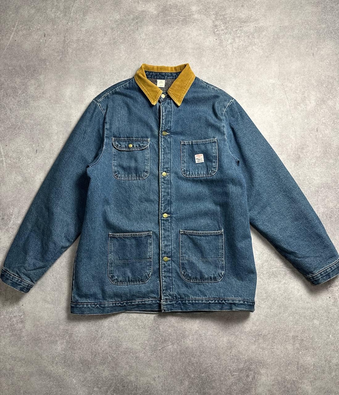 Vintage Pointer Brand Denim Chore Work Jacket, Size XL – Made in USA ...