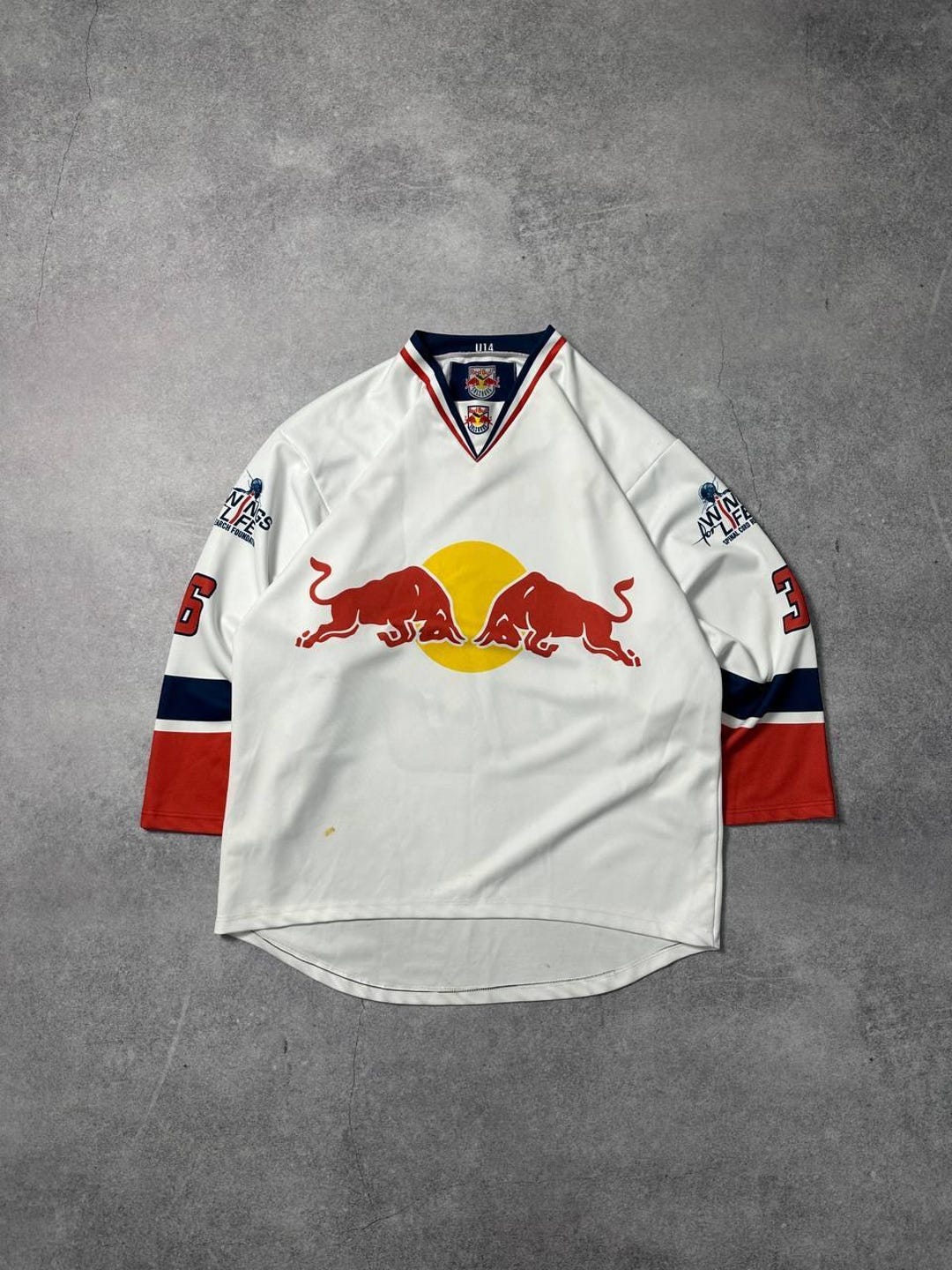 Vintage 90s Red Bull Salzburg 36 WHC U14 Jersey Size L - Etsy