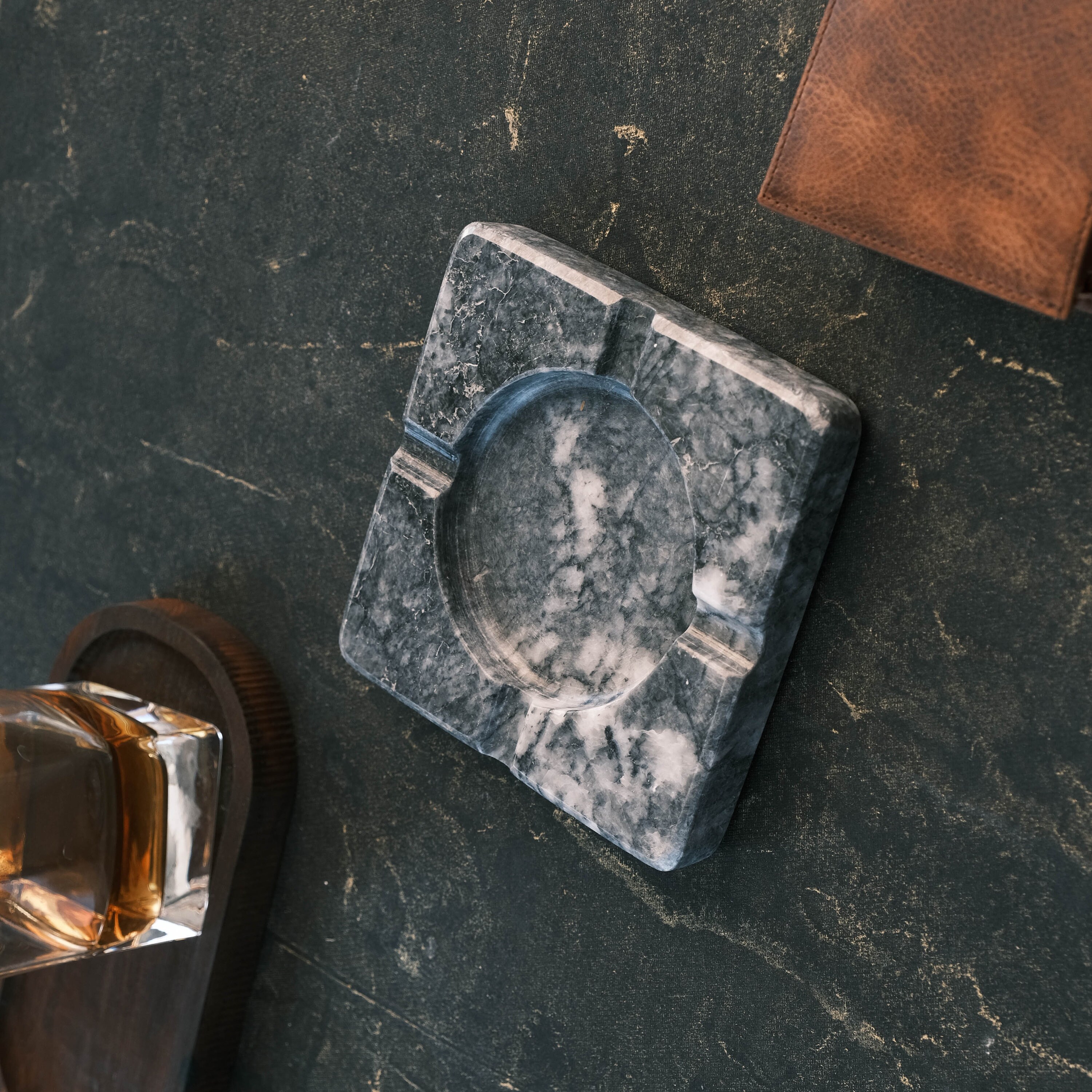 Marble Cigar Ashtray, Marble Cigarette Ashtray, Cigar Accessories - Etsy