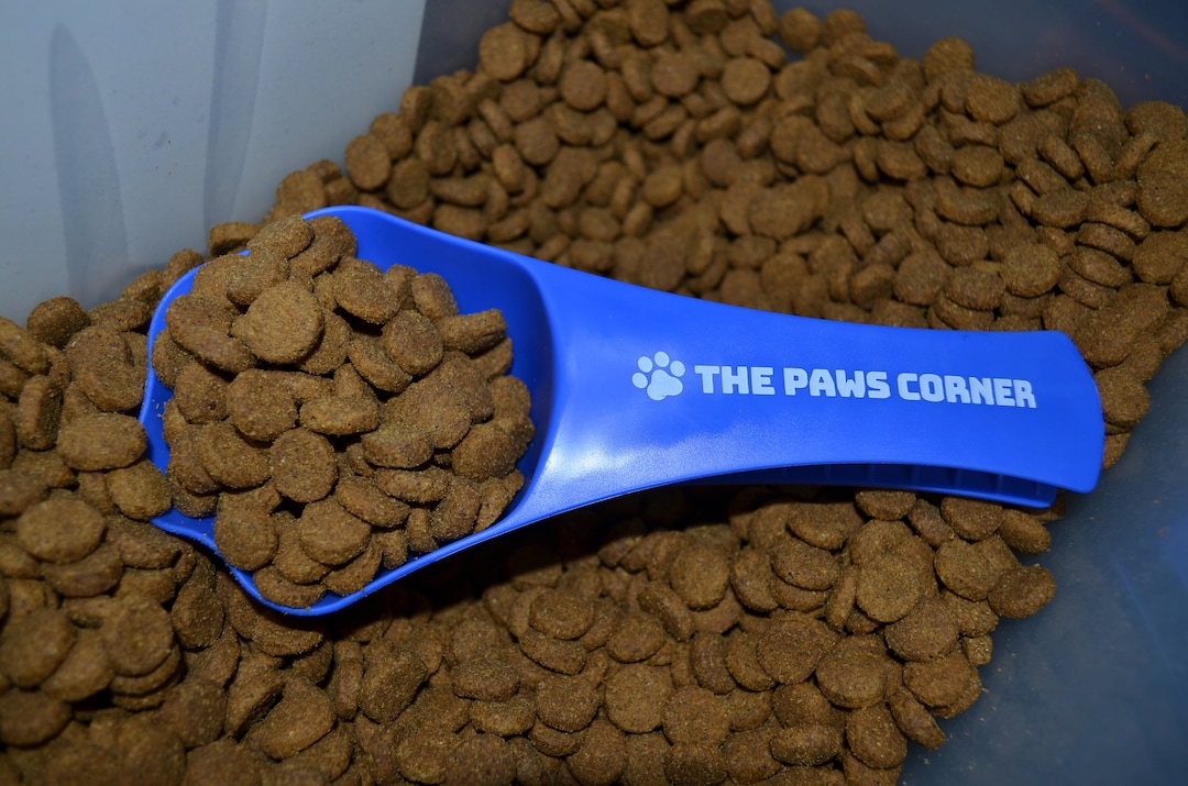 Paw-shaped Pet Food Scoop N' Clip, Pet Food Scooper - Etsy