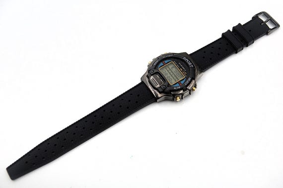 Beautiful QUEMEX SPORT COOL Digital Mens All Black Wa… - Gem