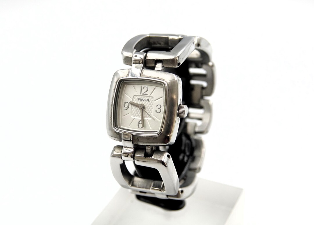 FOSSIL LADIES Tank With a Stainless Band - Nr. : Es-2277 - Original ...
