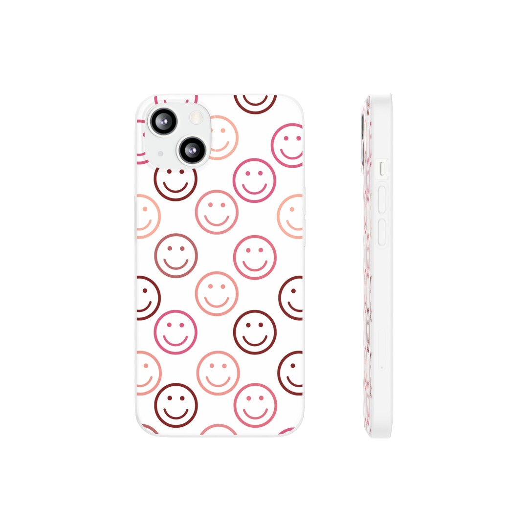 Smiley Face Flexi Phone Case for Iphones - Etsy