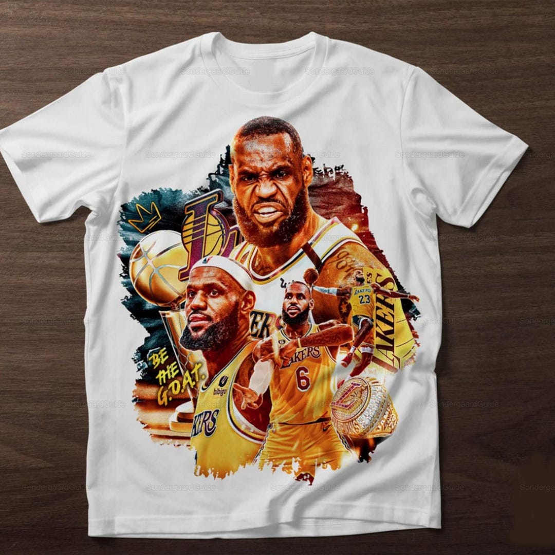 Lebron James Shirt, James King Shirt, Lebron James Be the Goat, Lebron ...
