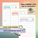Ultimate Kids Summer Holiday Planner 2024, Printable Summer Calendar ...