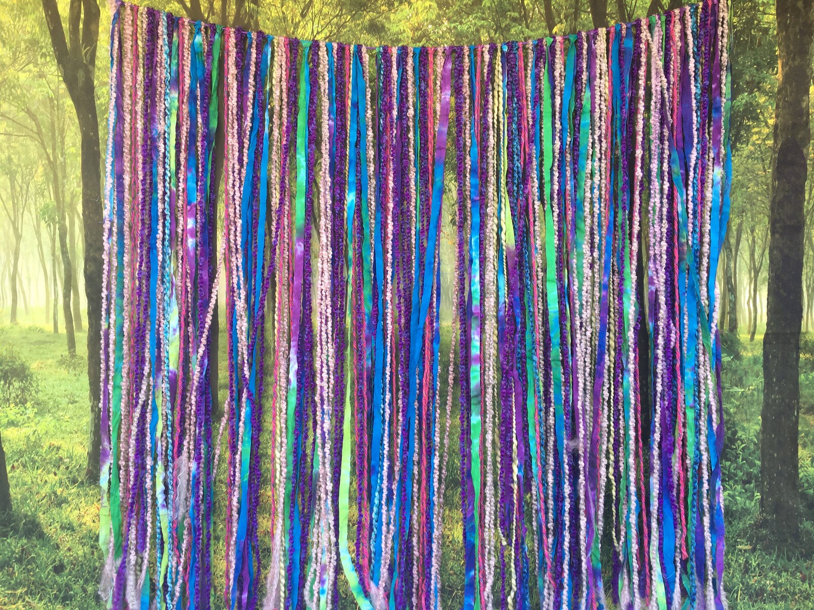 4 Feet Wide X 55 Long Tie Dye Banner / Parking Lot - Etsy