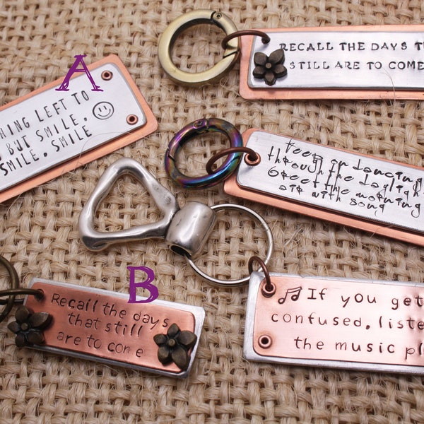 Hippie Keychain - Etsy