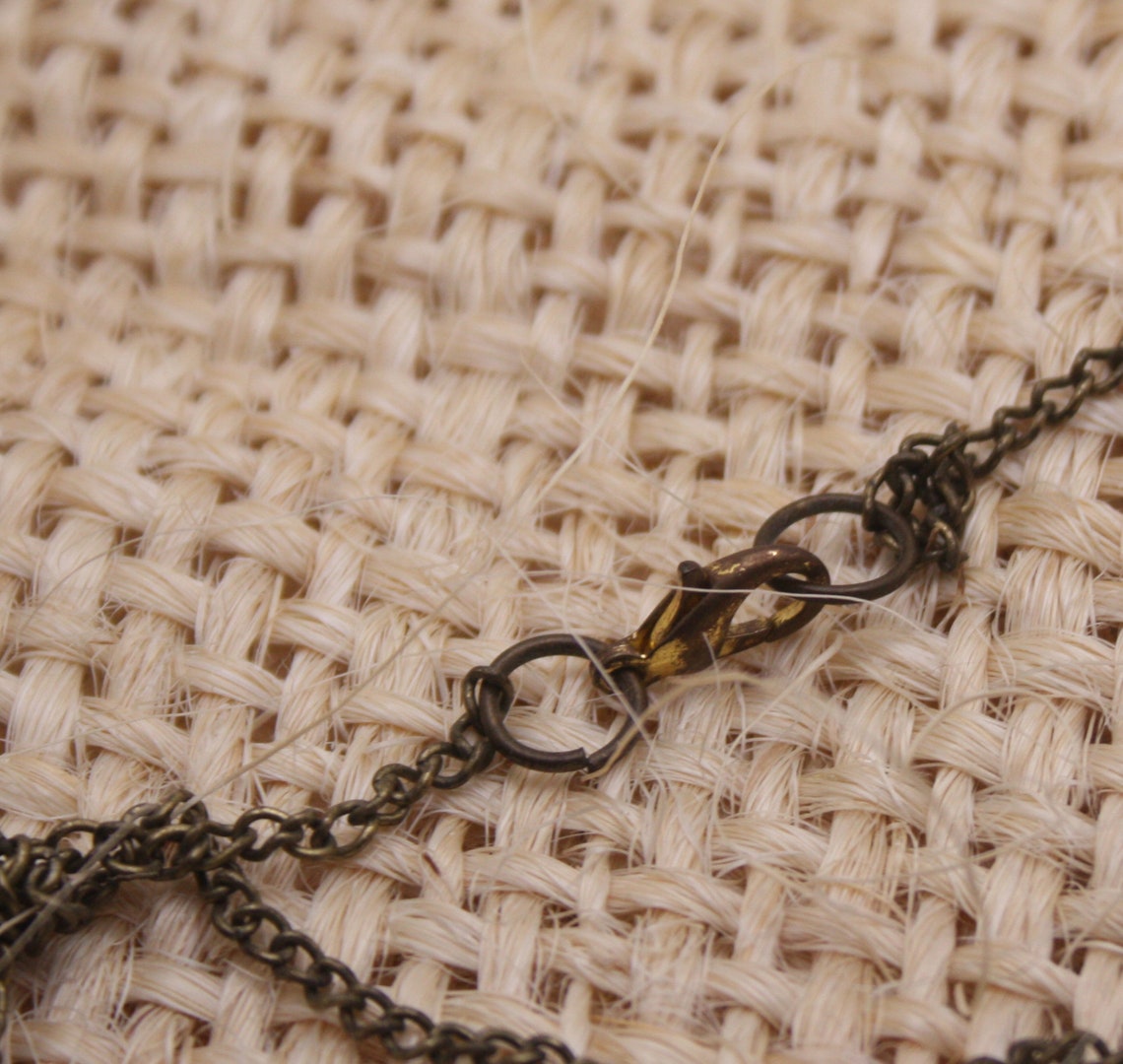 Brass Mushroom Patch Pendant With Glass Flowers Hippie Jewelry - Etsy