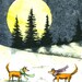 2016-17 Little Red Fox Series - No 1. Enchantment Signed Print - Etsy