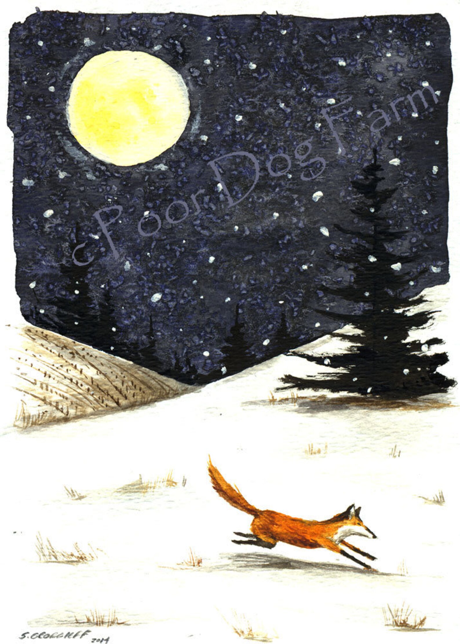 Night Run 8 X 10 Signed Print - Etsy